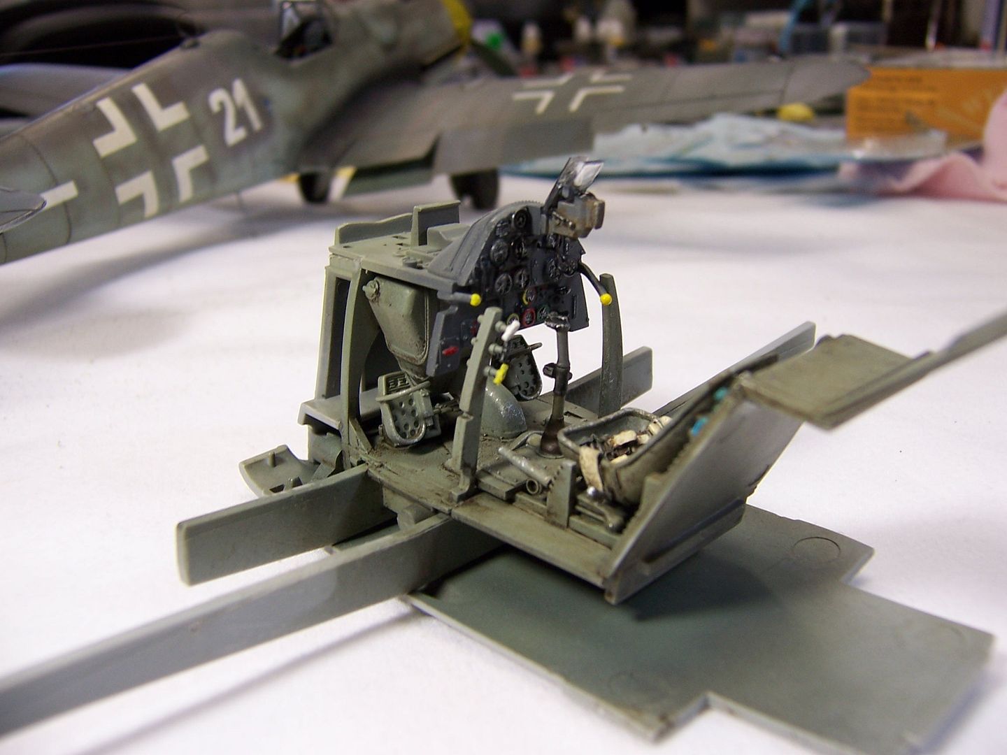 Cyber-Hobby Bf109E-3 - Works in Progress - Large Scale Planes